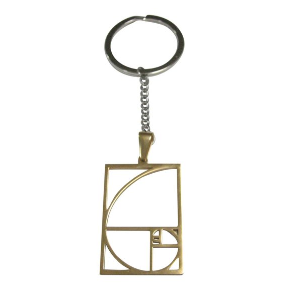 Kiola Designs | Accessories | Gold Toned Geometric Fibonacci Sequence ...